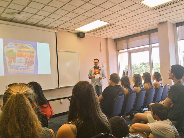 Michael Critzer Gives First Mad Talk - JMU