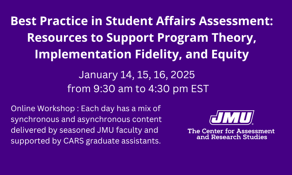 Center for Assessment & Research Studies - JMU