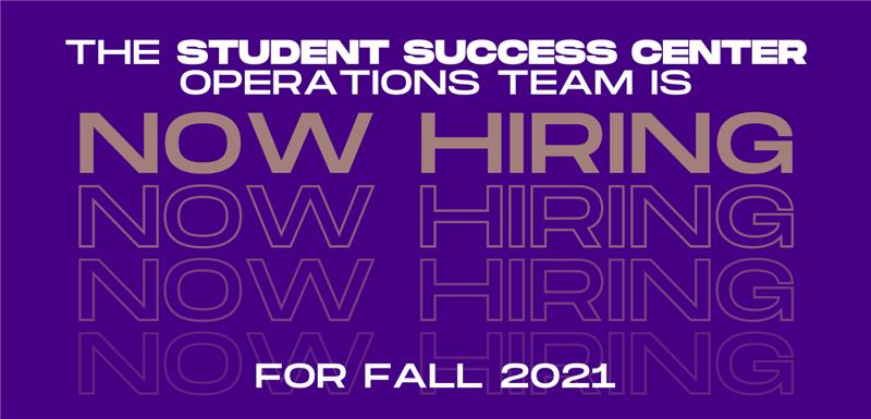 Student Employment at the Success Center - JMU